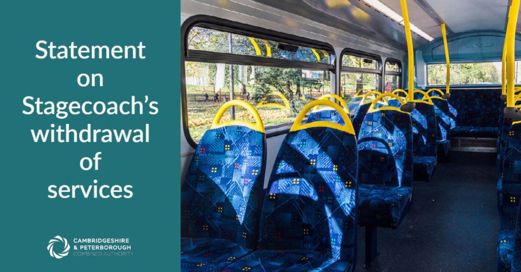 OUR STATEMENT ON STAGECOACH’S WITHDRAWAL OF SERVICES - Combined ...